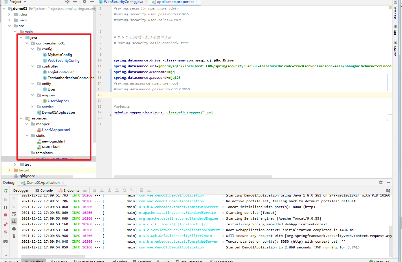 spring security——学习笔记（day03）-UserDetailsService 修改获取数据方式_userdetailsservice.loaduserbyusername ...