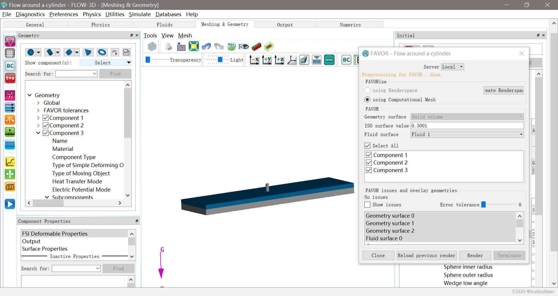 【Flow3D】水利冲淤模型练习步骤记录_flow3d冲刷-CSDN博客
