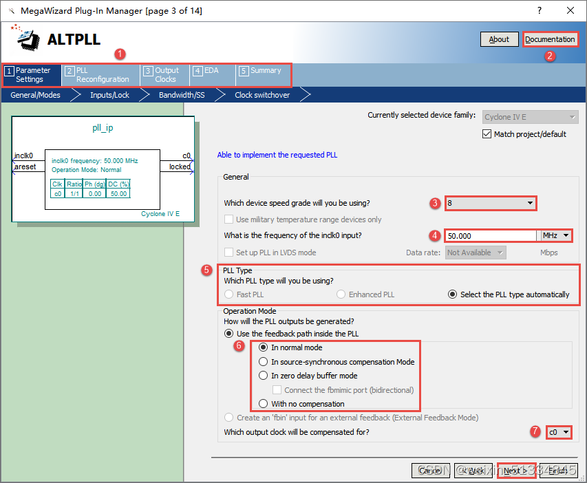 IP核之PPL_pll 频率频段范围怎么进行auto csdn-CSDN博客