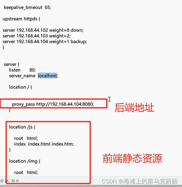 Nginx动静分离 Csdn博客