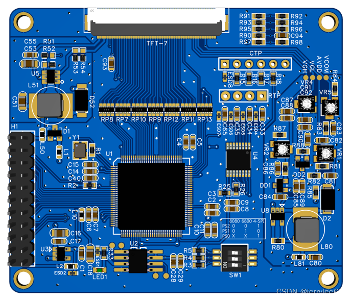 LT7683/LT7381 controller board for 40Pin/50Pin TFT LCD-CSDN博客