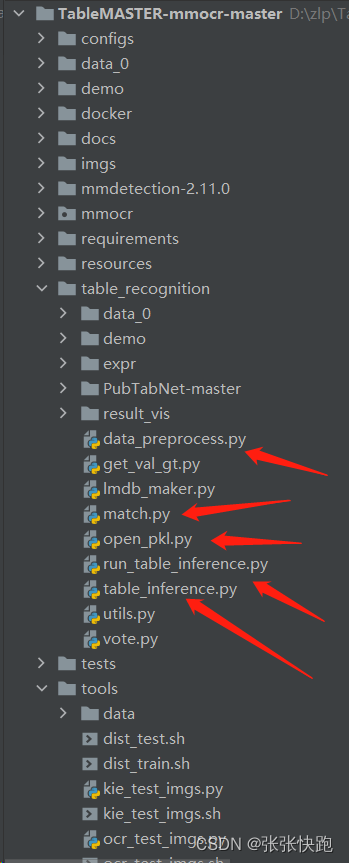 Tablemaster代码（个人代码运行记录）-CSDN博客