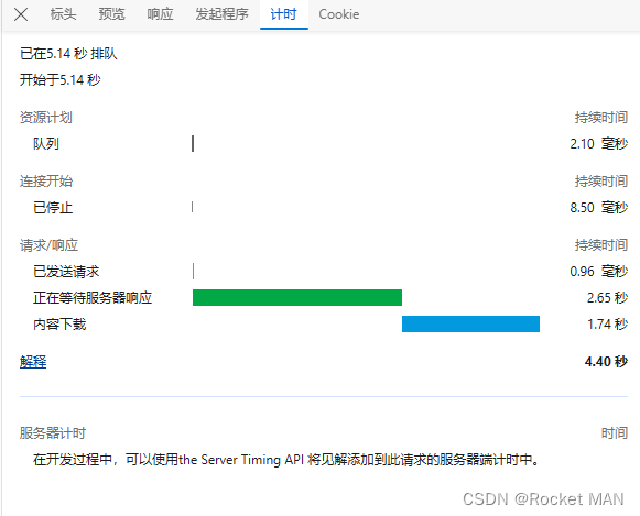 通过开发者工具-网络排查响应时间过长的问题_java_Rocket MAN-GitCode 开源社区