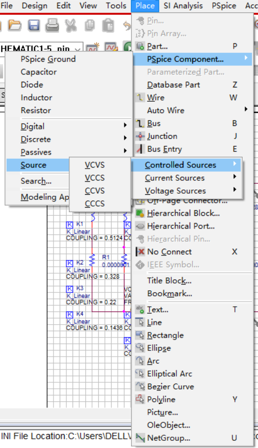 Cadence的pspice中cccs,vccs,ccvs和vcvs受控源元件库cadence Cccs Csdn博客