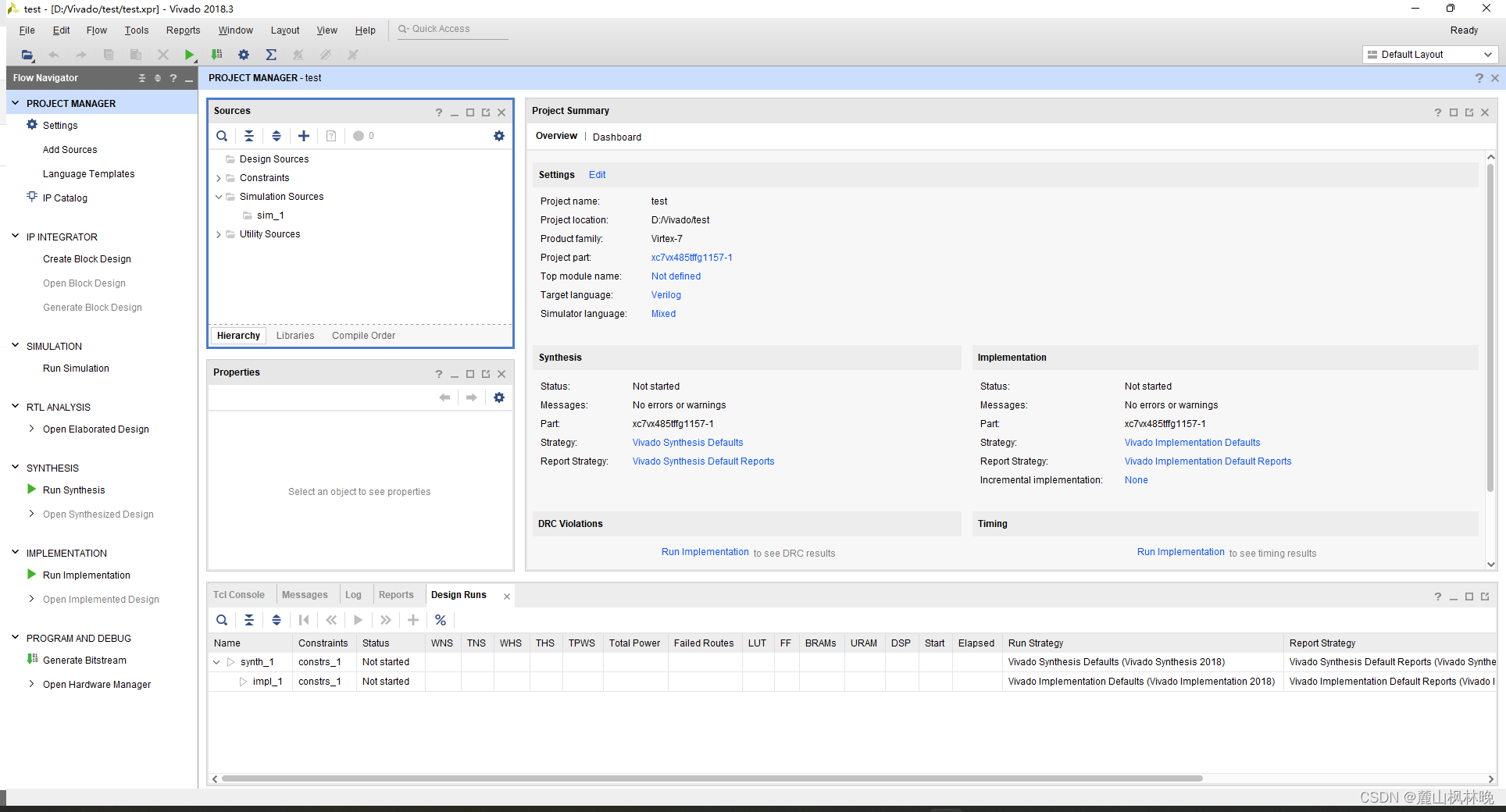 【Vivado使用】从0开始 综合后生成门级网表_综合网-CSDN博客