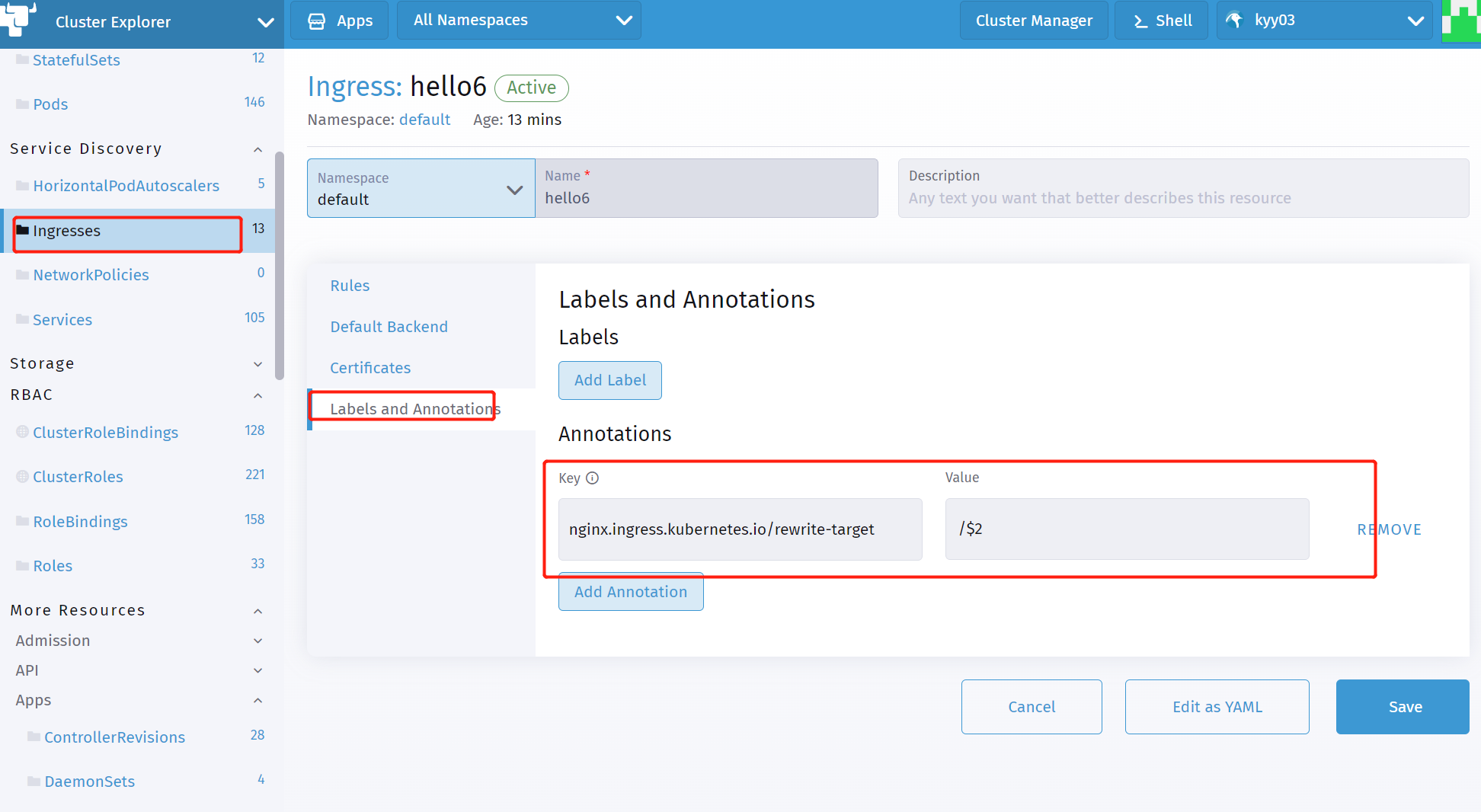 用rancher 创建k8s的Deployment、Service、Ingress_rancher 怎么配置delepment-CSDN博客