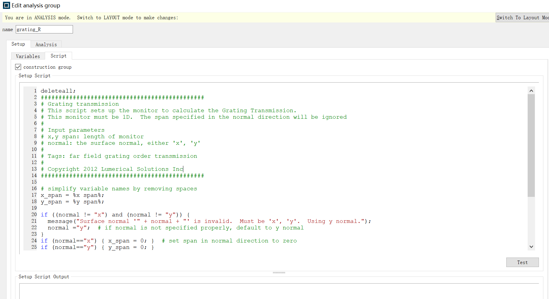 Lumerical官方案例、FDTD时域有限差分法仿真学习（一）——闪耀光栅(Blazed grating)_时域有限差分 计算光栅-CSDN博客