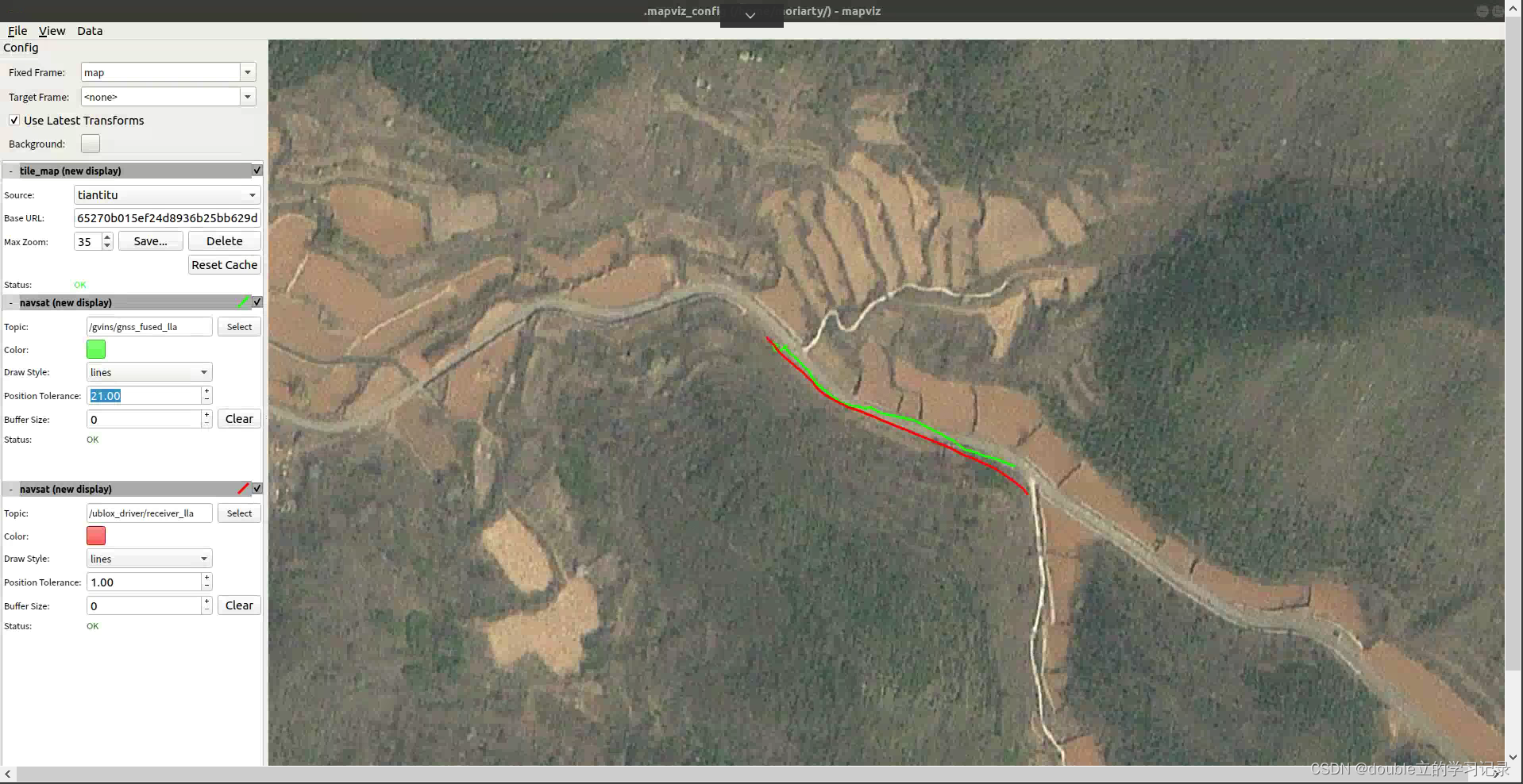 用Mapviz显示卫星地图轨迹-CSDN博客