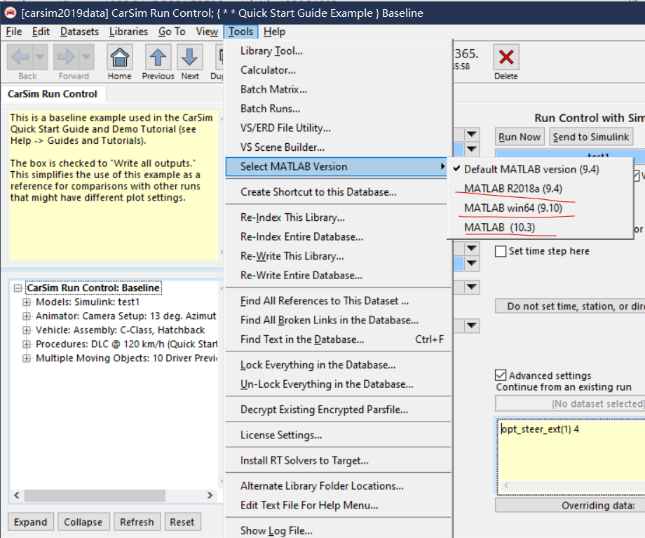 【carsim2019和matlab2021a联合仿真matlab not found问题的解决】_carsim卸载-CSDN博客