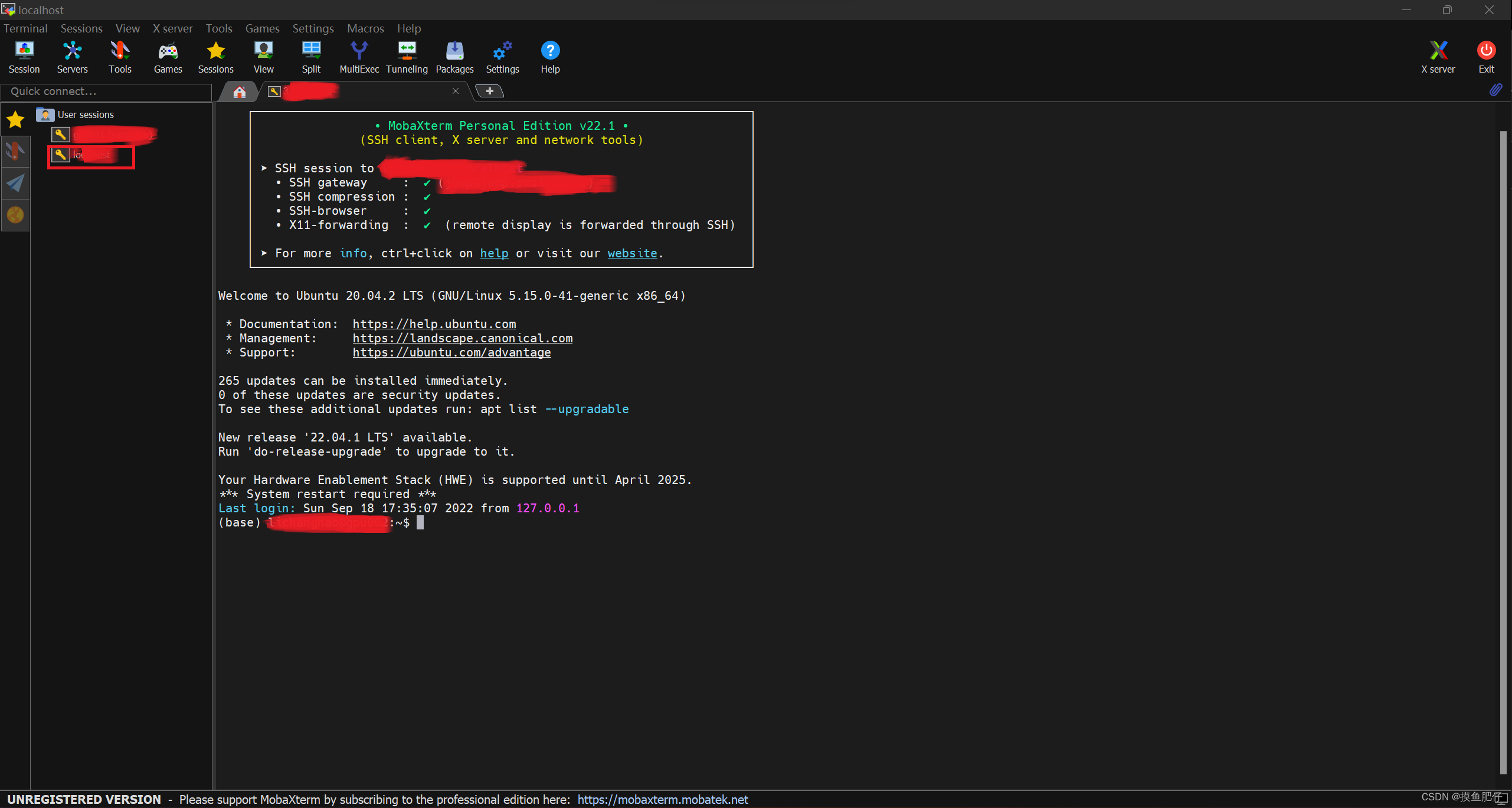 vscode+mobaxterm实现服务器图形显示_vscode mobaxterm-CSDN博客