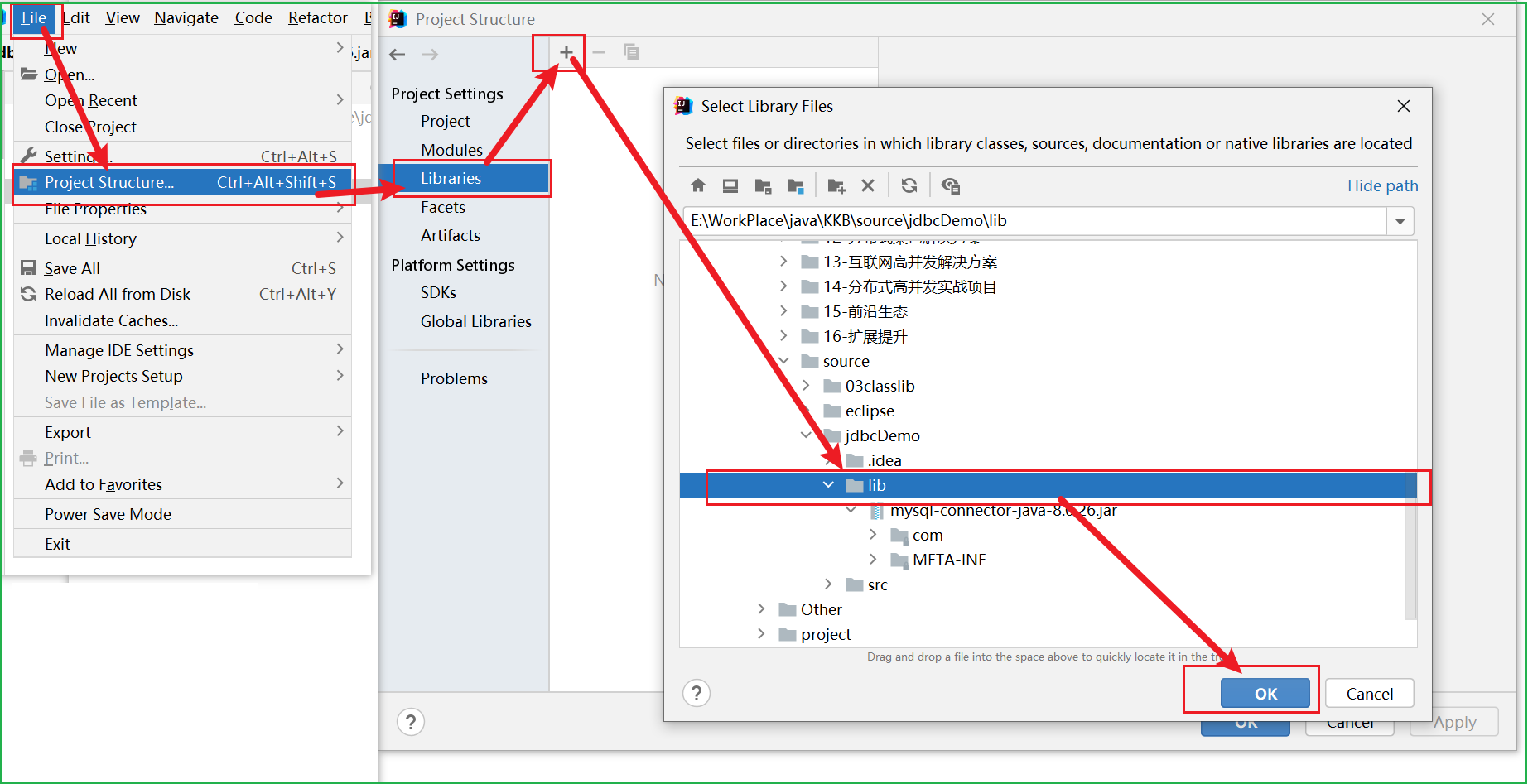 在IDEA的普通java项目中导入jar包_普通java项目导入jar包-CSDN博客