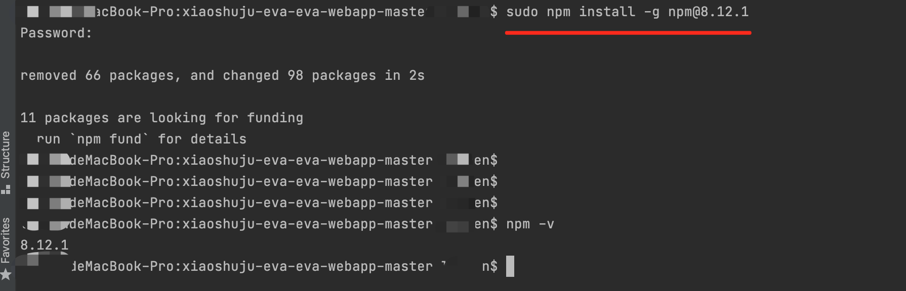 mac npm install 失败 errno -13_错误码: installerror:13 错误信息: try to write to registr-CSDN博客