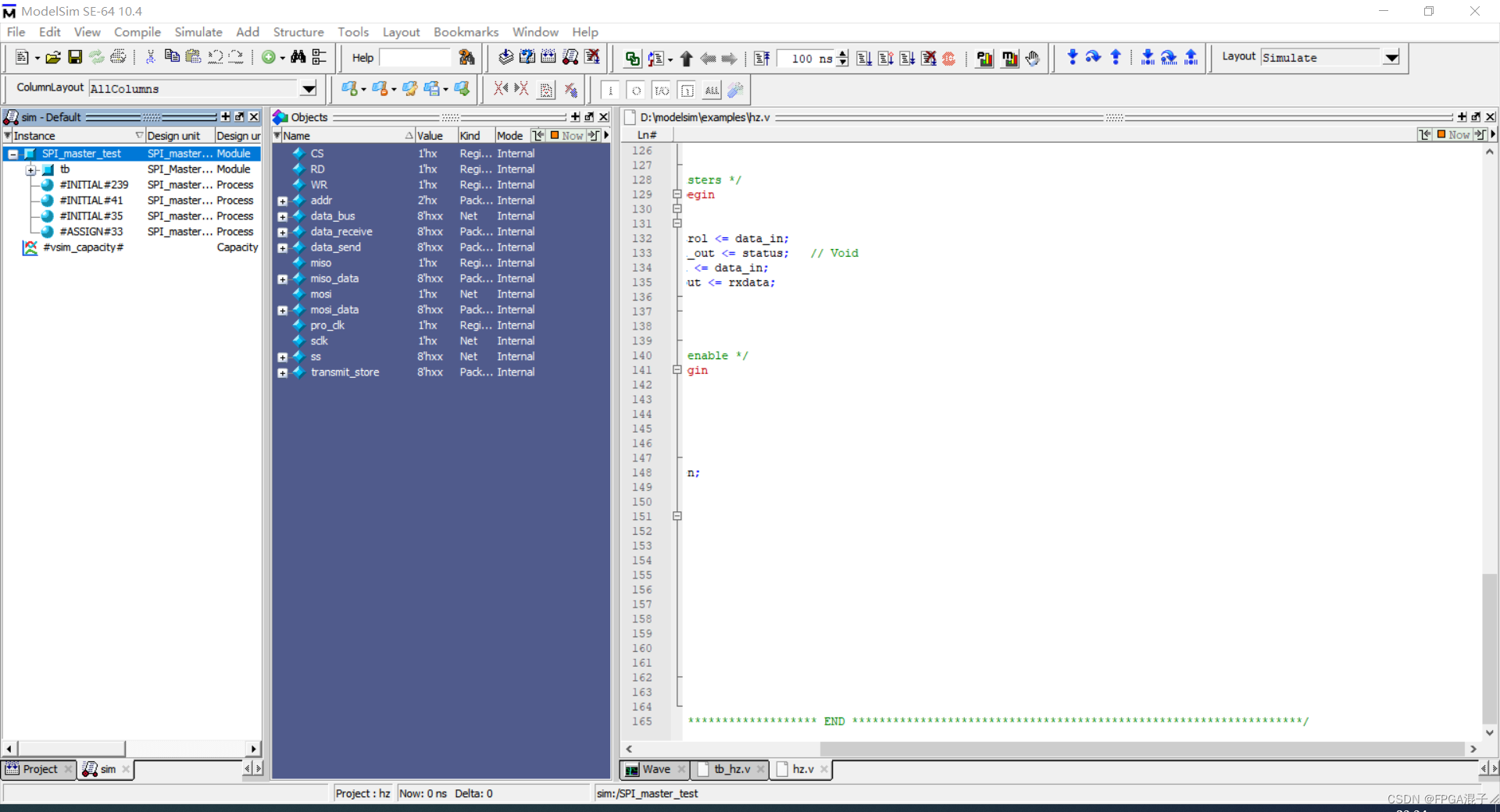 3、Modelsim编辑与运行_modelsim怎么运行-CSDN博客