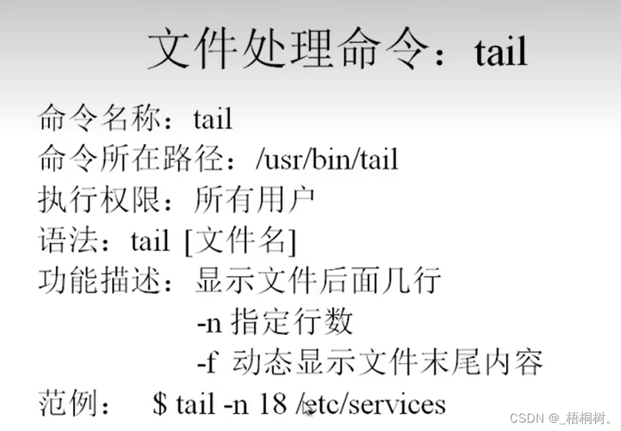 Linux 常用命令 Csdn博客