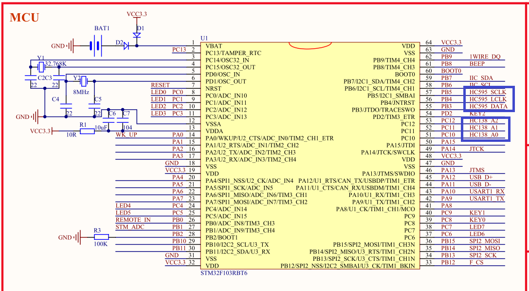 STM32F103RB 实作笔记（四）- LED 7 节显示（正点原子 STM32F103 nano开发板）程式解析（下 ...
