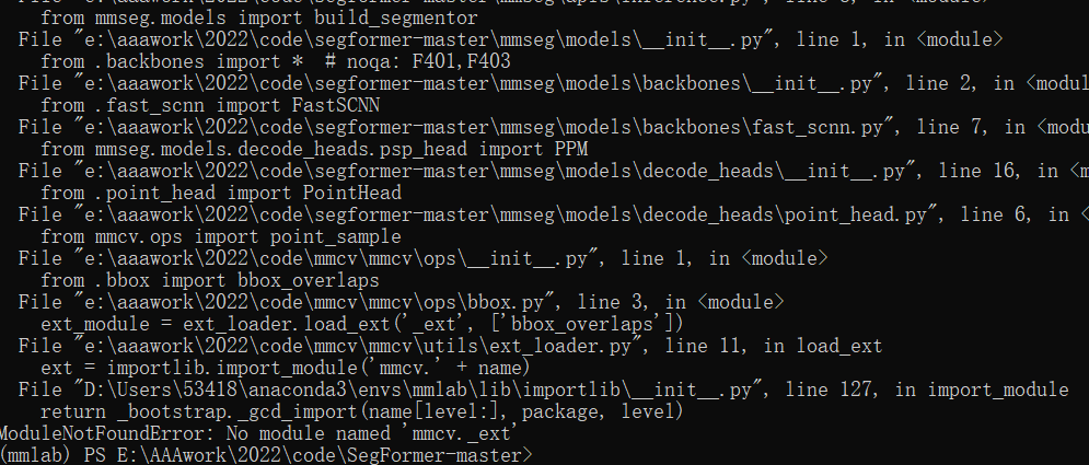 win下安装mmcv的一些报错_mmcv-full 编译报错 error compiling objects for extensi-CSDN博客