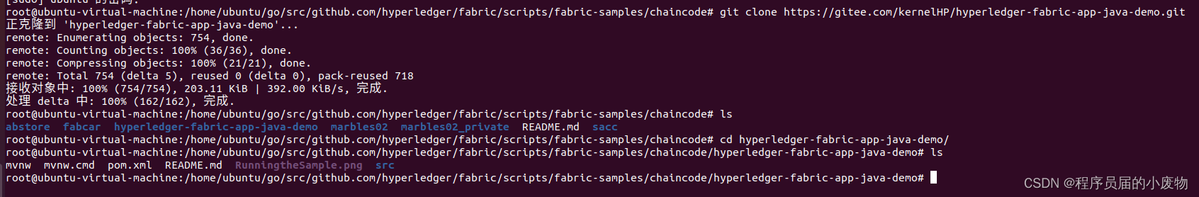 fabric编写第一个合约，Java_lifecycle package 版本号-CSDN博客