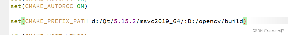 Qt CMakeList 编译出错 Could not find a package configuration file_could not find a package ...