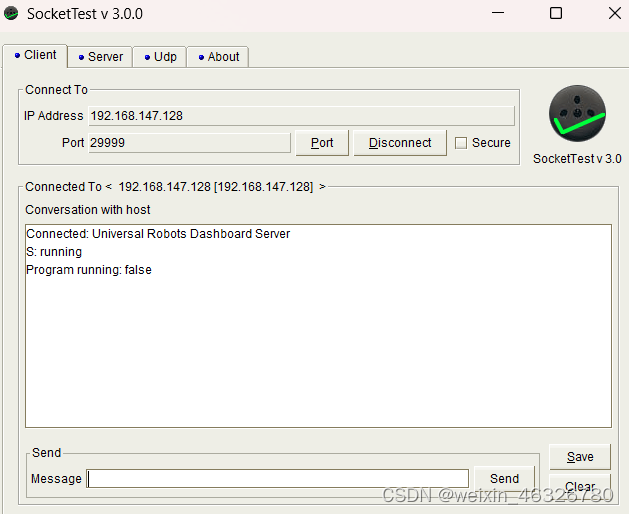 【pc通过dashboard连接ur机器人，连接虚拟机测试】_ur机器人在虚拟机实现互联-CSDN博客