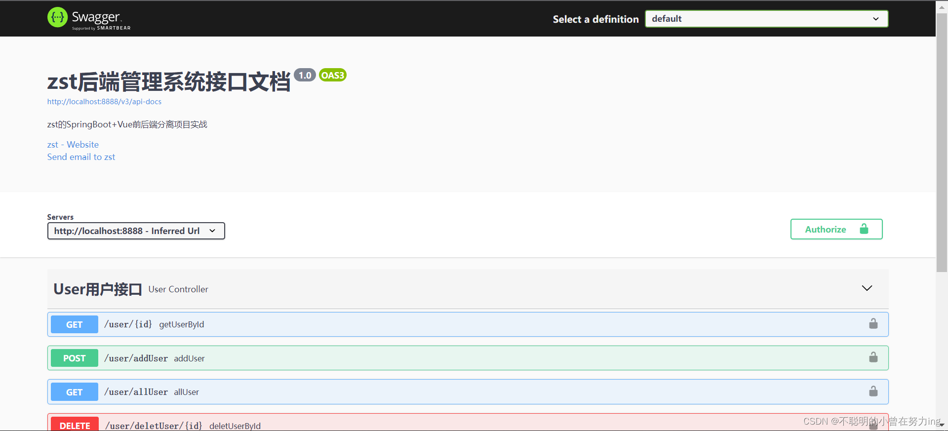 Swagger3的基础使用_swagger v3-CSDN博客