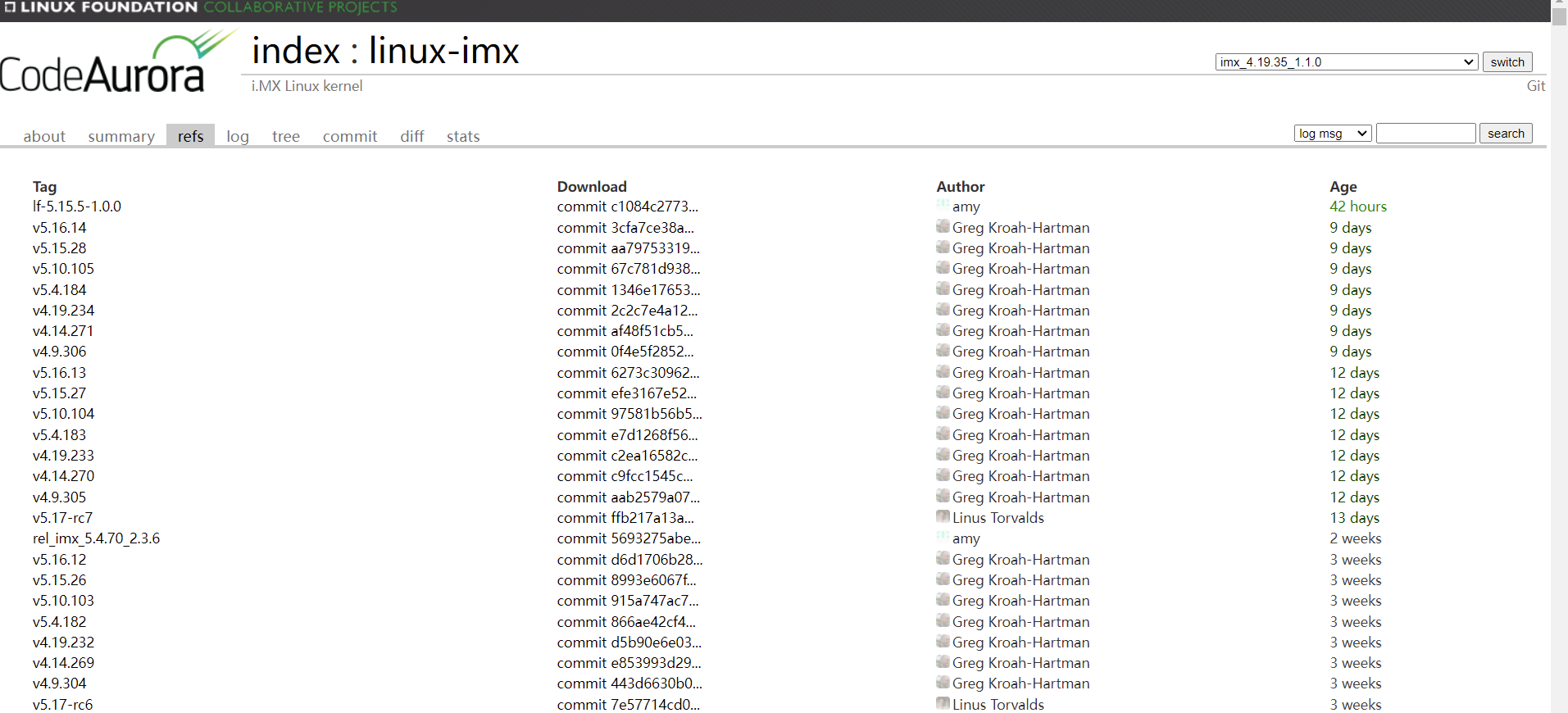 如何从从 CodeAurora 上用 git 下某一部分的代码（下载tag中的分支）（ 附NXP github代码库地址）-CSDN博客