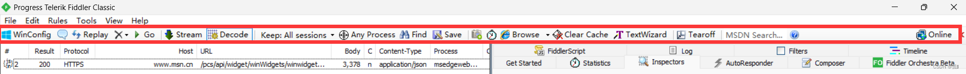 Fiddler ——4、工具栏_fiddler winconfig-CSDN博客