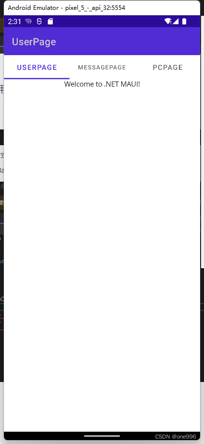 MAUI-导航 TabbedPage的使用_maui tabbedpage-CSDN博客