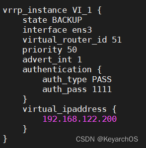 keepalived介绍、安装及配置详解(KOS)_keepalived 配置-CSDN博客