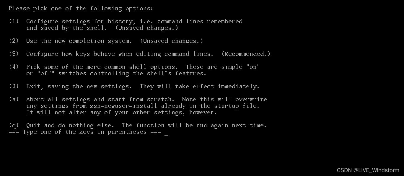Linux 安装zsh和zsh的配置_linux zsh-CSDN博客