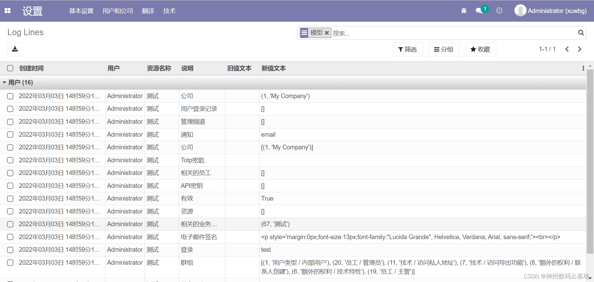 Odoo | 开源ERP，解锁审计和日志记录新玩法_开源日志审计系统-CSDN博客