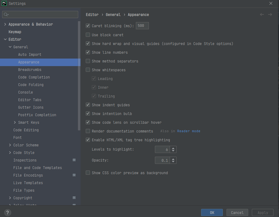 PyCharm修改光标的样式_pycharm修改鼠标光标为白色-CSDN博客