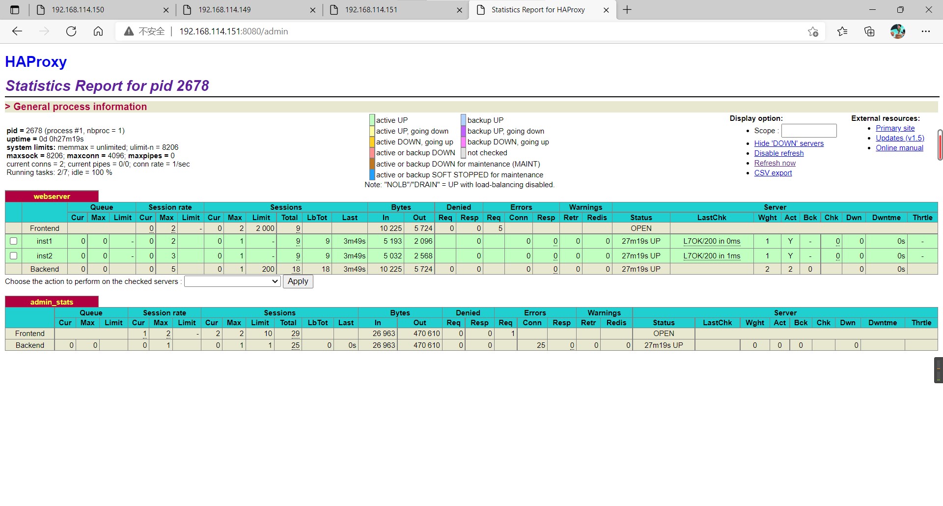 Centos7部署Haproxy+Nginx+nfs服务_haproxy 代理nfs-CSDN博客