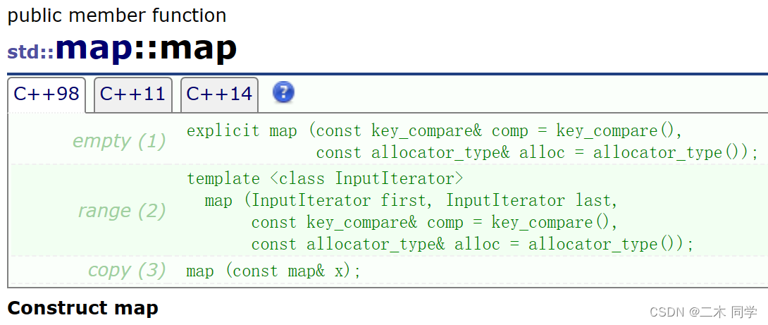 【C++】map和set的使用_c++字典能不能下标访问-CSDN博客
