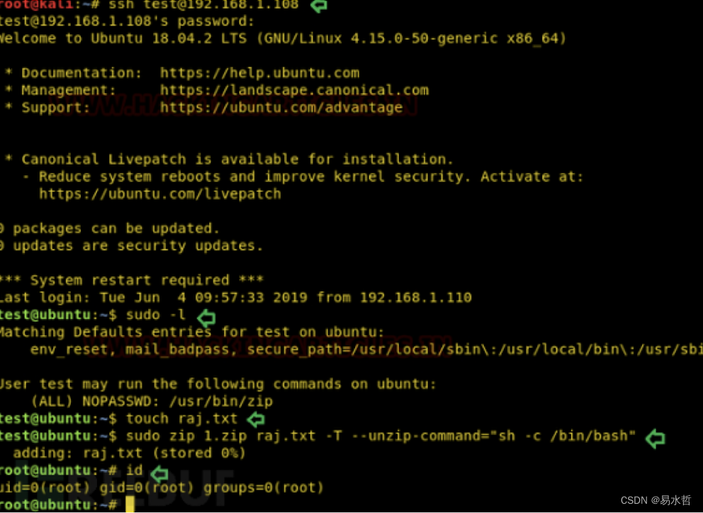 生命在于学习——Linux提权_teehee提权-CSDN博客
