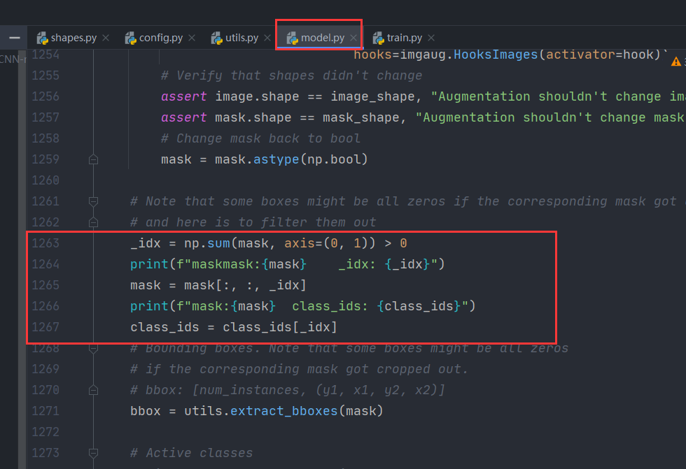 mask-rcnn报错： IndexError: boolean index did not match indexed array along dimension 0；...-CSDN博客