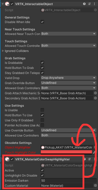 【Unity】虚拟现实 VRTK插件使用教程（三）交互、抓取物体、手柄外观_unity实现图柄-CSDN博客