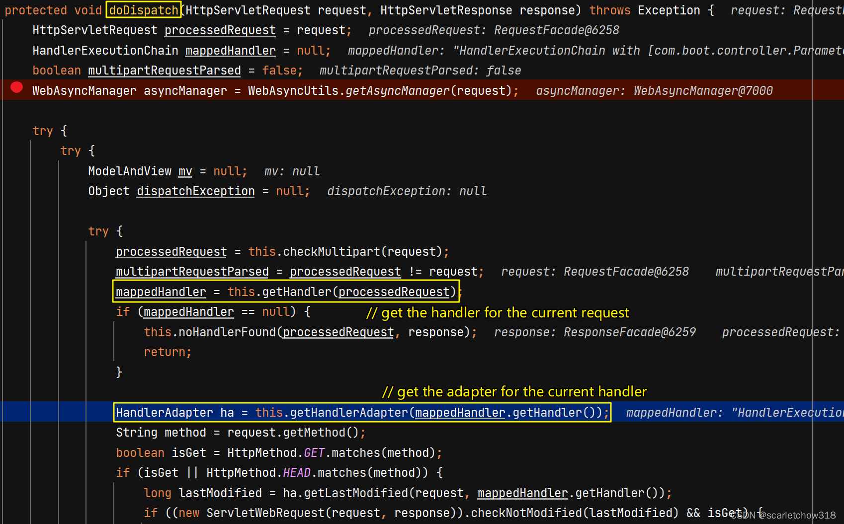 【springboot】请求处理-源码分析-各种参数类型解析原理_springboot的四种handler类型 知乎-CSDN博客