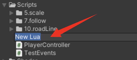 在Unity中使用Lua脚本模板创建新的Lua文件_lua脚本一般放在unity工程的哪里-CSDN博客