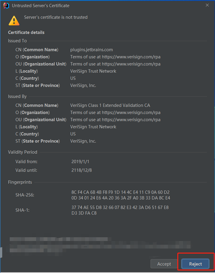 IDEA Untrusted Server‘s Certificate_untrusted server's certificate-CSDN博客