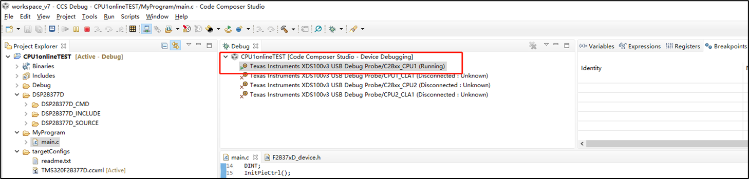 DSP_基于TMS320F28377D双核芯片和CCS7.40的编程入门_双核dsp 编程-CSDN博客