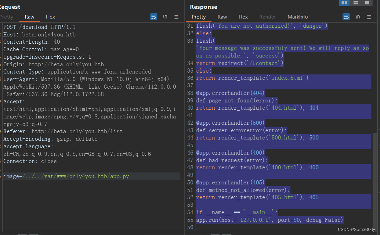 HTB OnlyForYou WriteUp_Som3B0dy的博客-CSDN博客