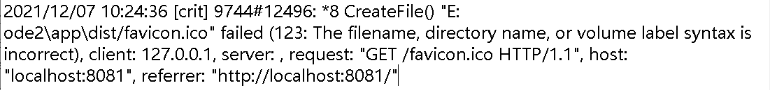 nginx：500 Internal Server Error：failed(123: The filename, directory ...