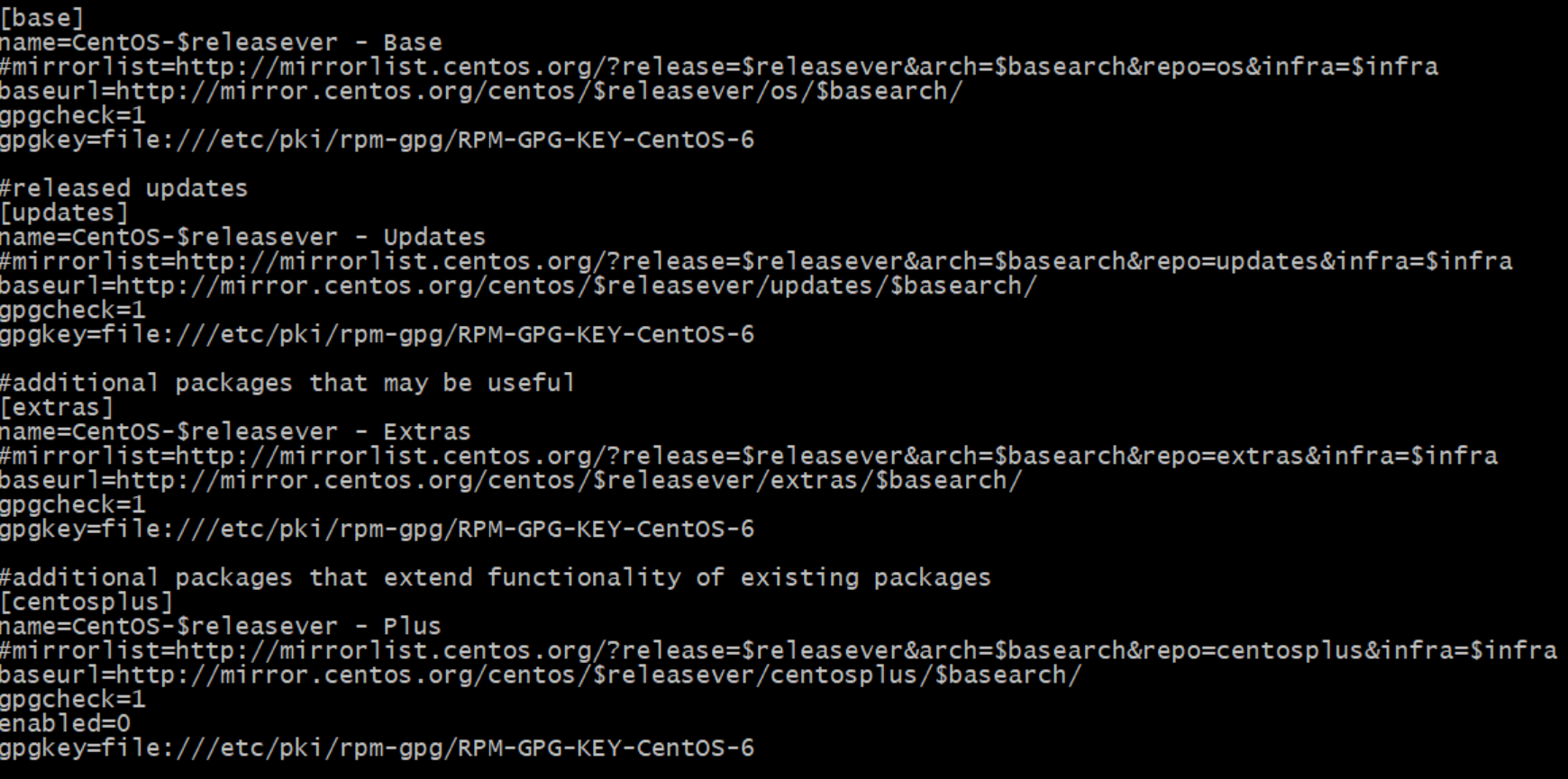 YumRepo Error: All mirror URLs are not using ftp, http[s] or file.-CSDN博客