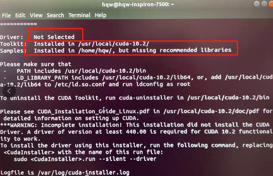 ubuntu18.04卸载cuda和cudnn, 重装10.2版本cuda和cudnn_ubuntu卸载cudnn-CSDN博客