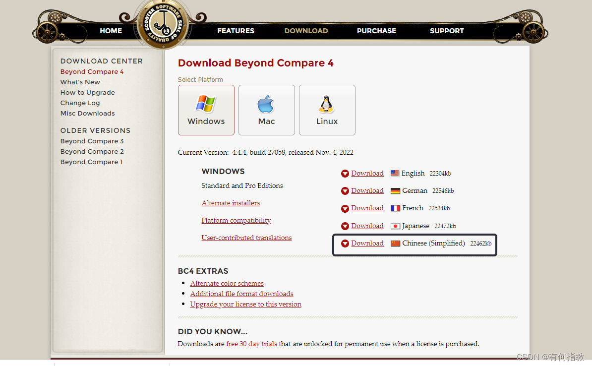 Beyond Cmpare下载安装教程_beyond compare下载教程-CSDN博客