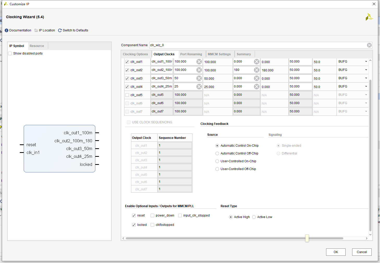 ZYNQ&FPGA 时钟IP核（MMCM PLL）实验_fpga的mmcm_Nadukab的博客-CSDN博客