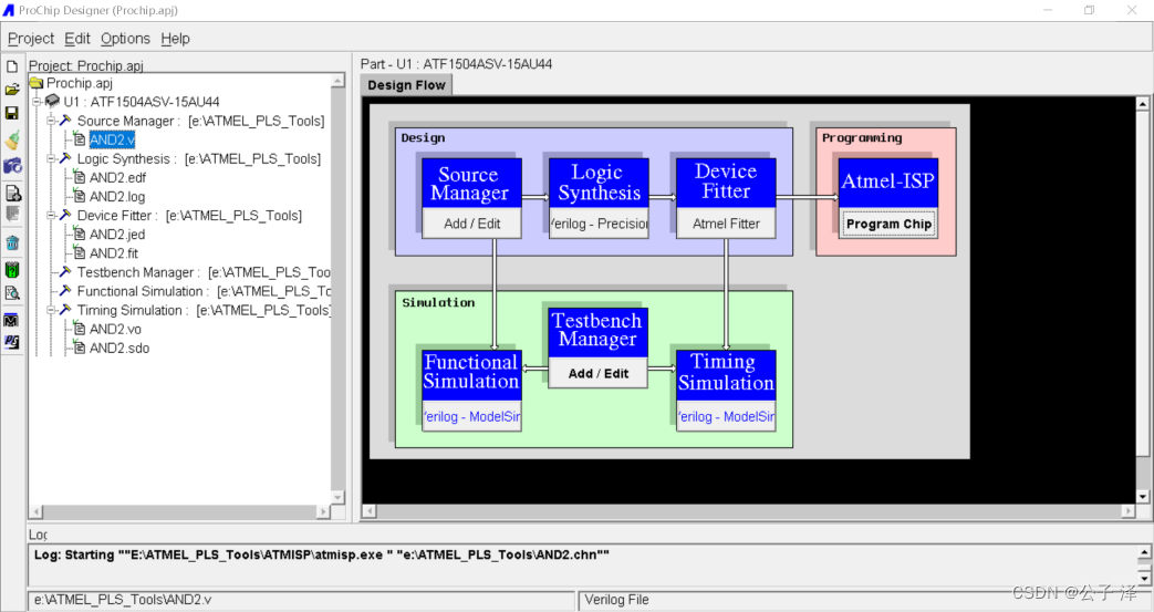 CPLD开发板ATF15XX-DK3-U使用说明(内含全流程Atmel Prochip Designer和Atmel WinCUPL开发串烧方法)_cpld 编程开发-CSDN博客