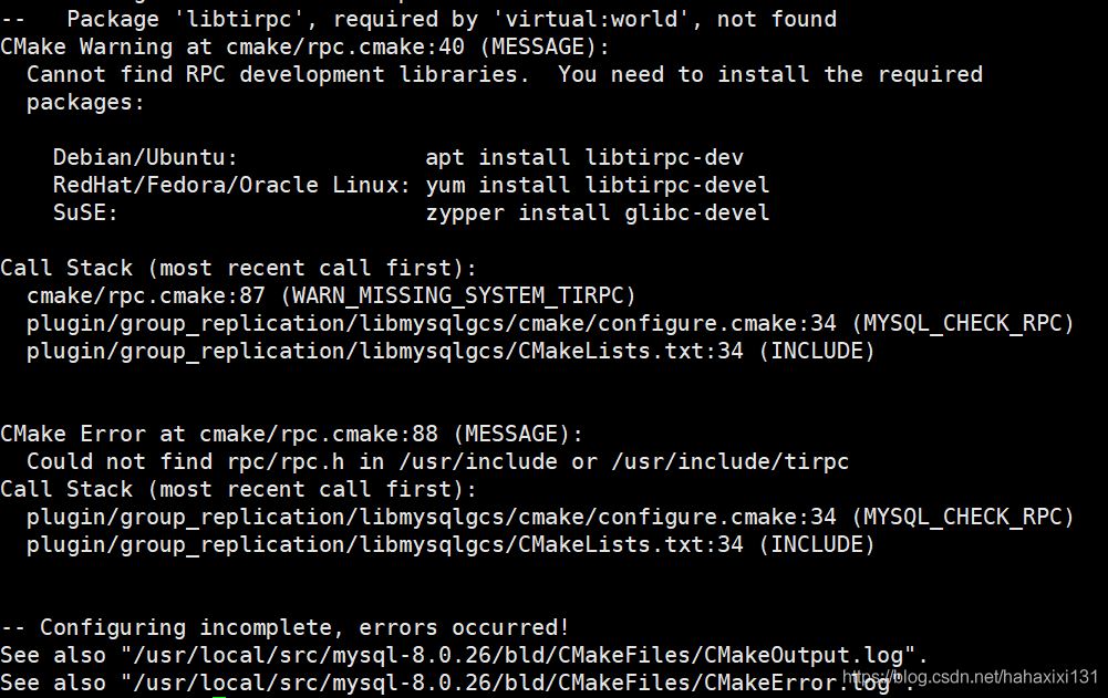 在Linux下MySQL(8.0.26)的安装部署_mysql-community-server
